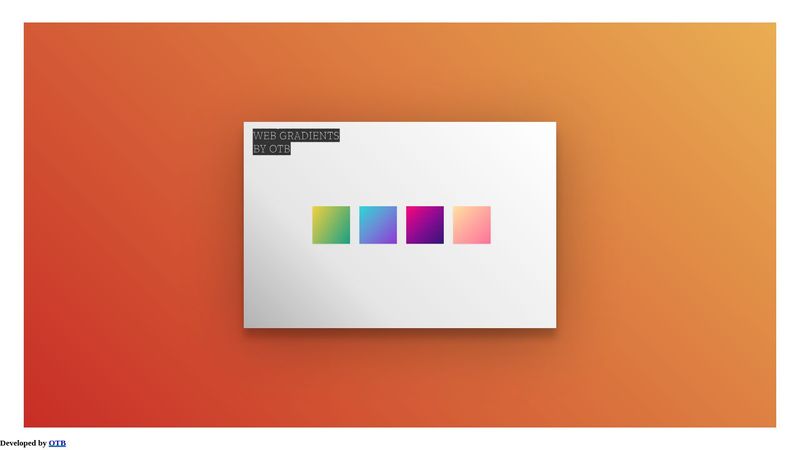 gradient boxes