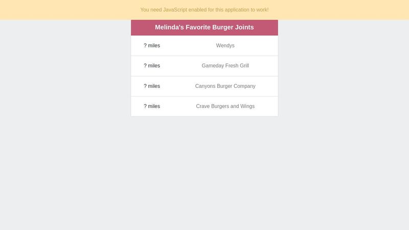 Geolocation with JavaScript