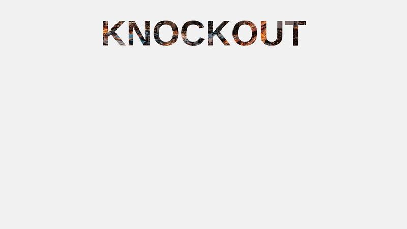 Knockout Text
