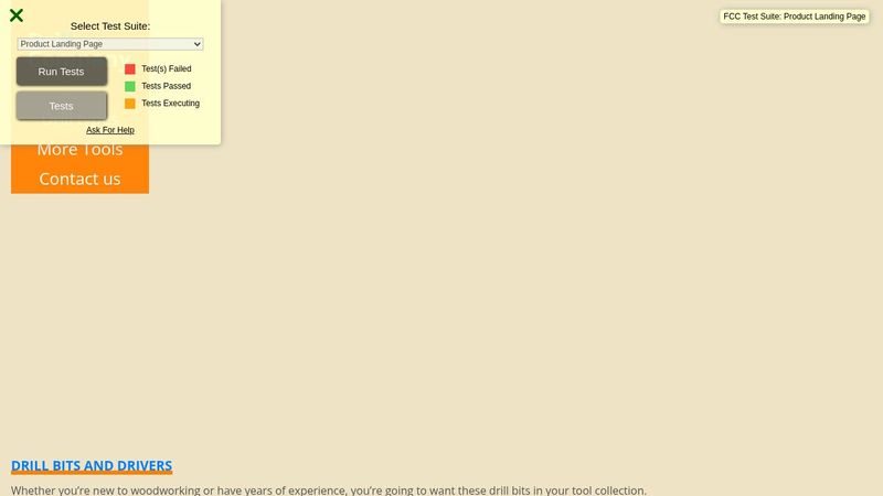 Responsive Web Design Projects - Product Landing Page (learn.freecodecamp.org)
