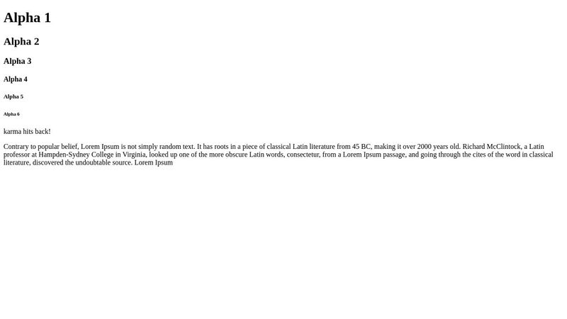 INTRO HTML [HEADINGS]
