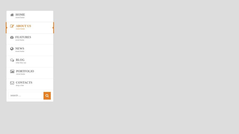 Pure CSS3 Mega Dropdown Menu With Animation (Vertical)