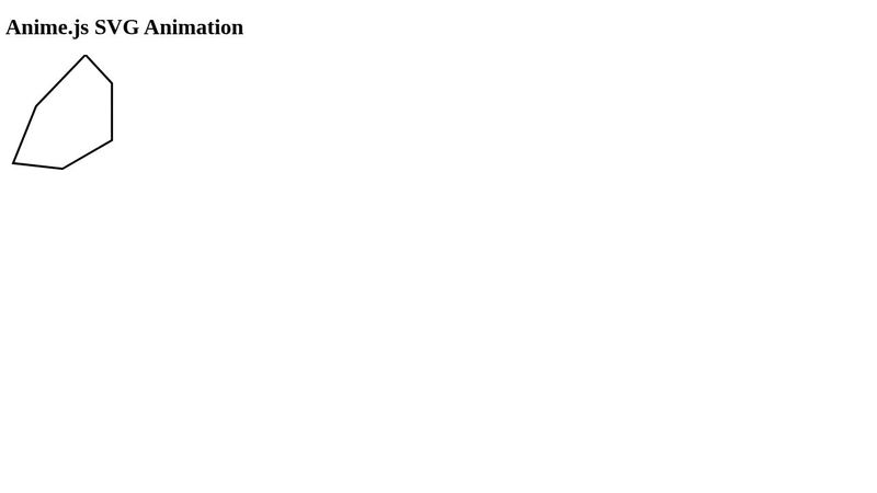 Anime.js SVG Animation