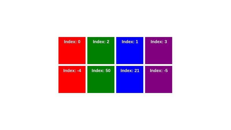 Colors array using only CSS II
