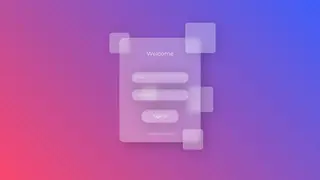 Glassmorphic Sign in Form