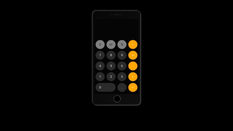 iPhone Calculator