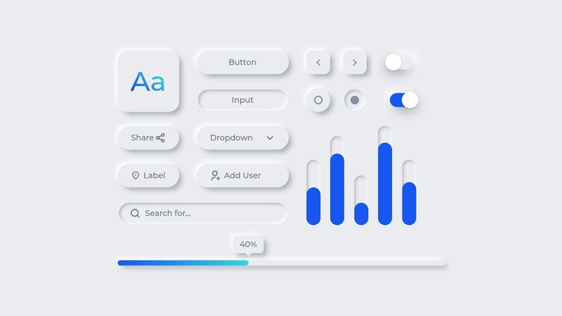 Neumorphic Components
