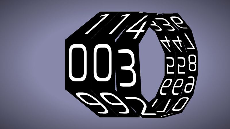 Rolling Counter 3D