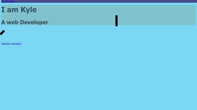 CodePen - A Pen by Kyle Bookwalter