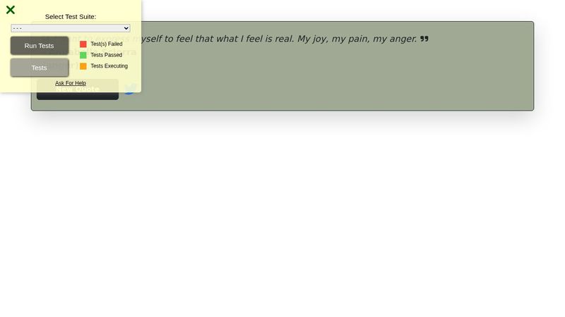 Random Quote Machine | freeCodeCamp