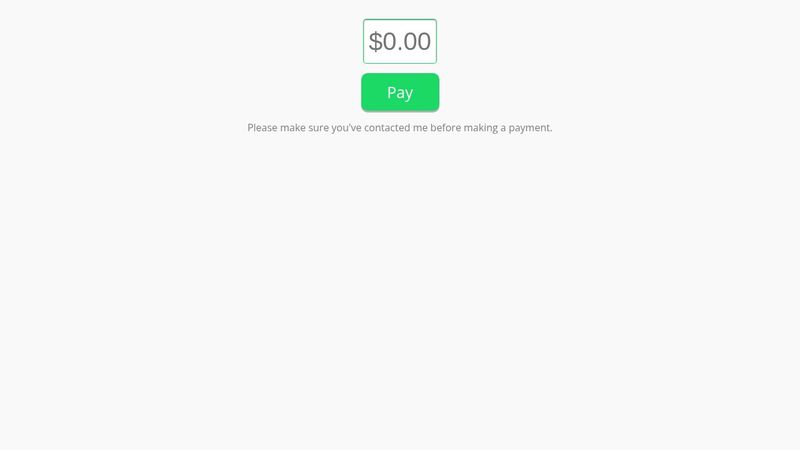 Responsive Payment Page