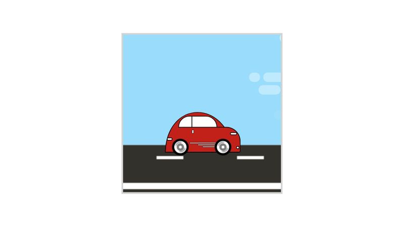 car animation using css