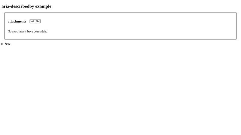 custom upload button (aria-describedby example)