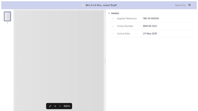 Document Validation UI style customization