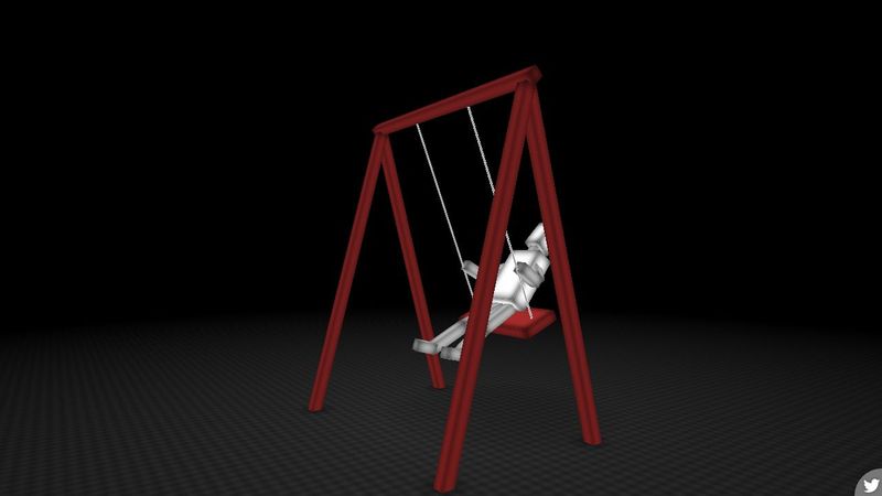 A swinging robot (CSS only) A swinging robot (CSS only)