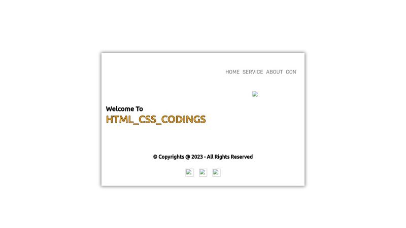 Codepen A Pen By Html Css Codings Ragu S