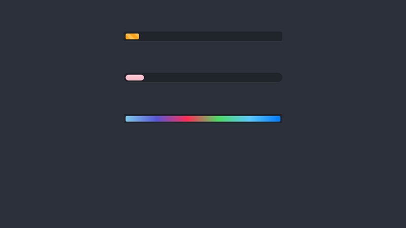Progress bar animation