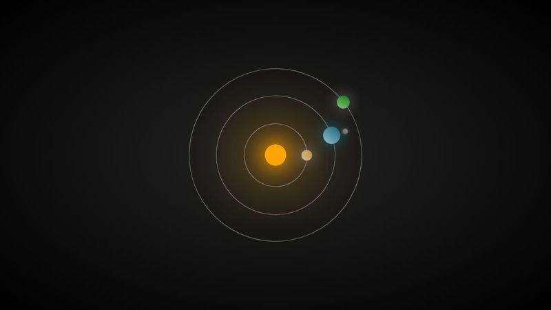 Pure CSS Solar System