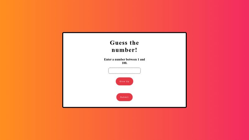 Simple Random Number Guessing Game Javascript Functions