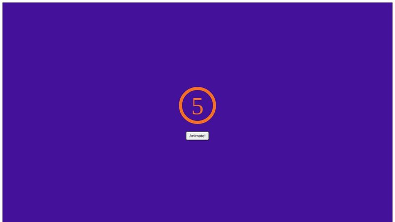 Vue countdown effect