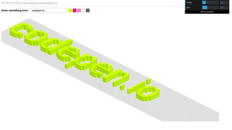 Pixel Isometric Input Text Rendering