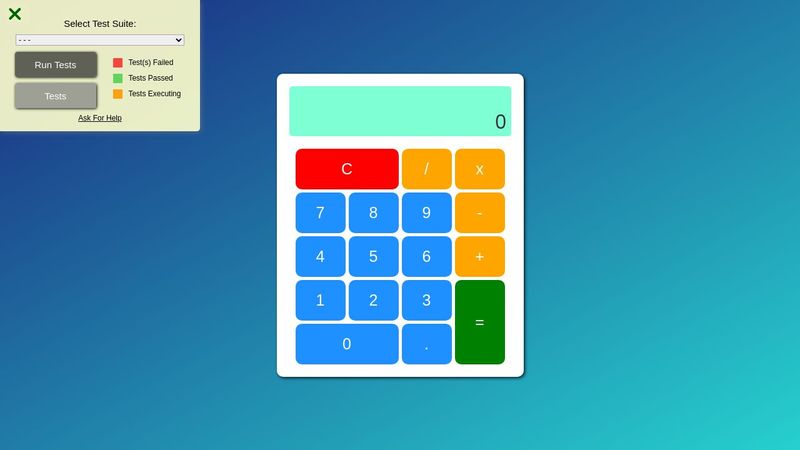 JavaScript Calculator(freeCodeCamp)