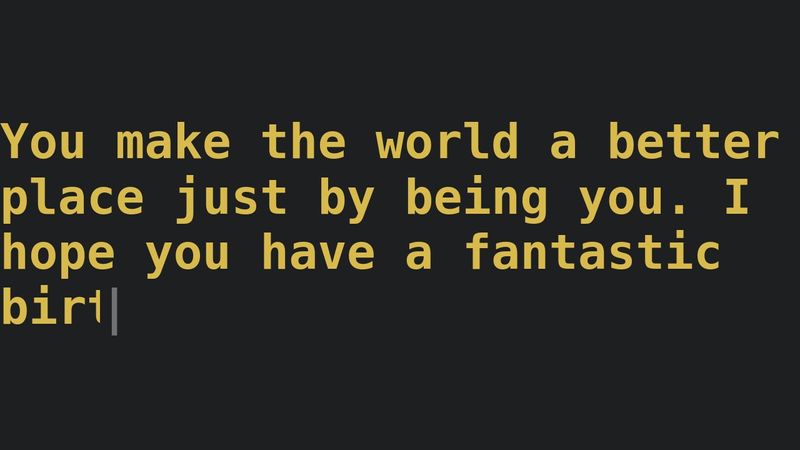 Pure CSS Typing animation