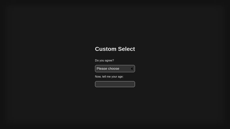 Custom Vue Select