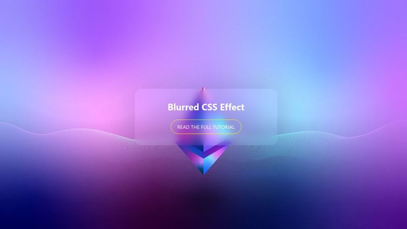 Blurred CSS Effect
