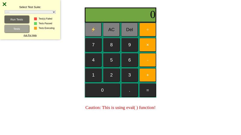JavaScript Calculator