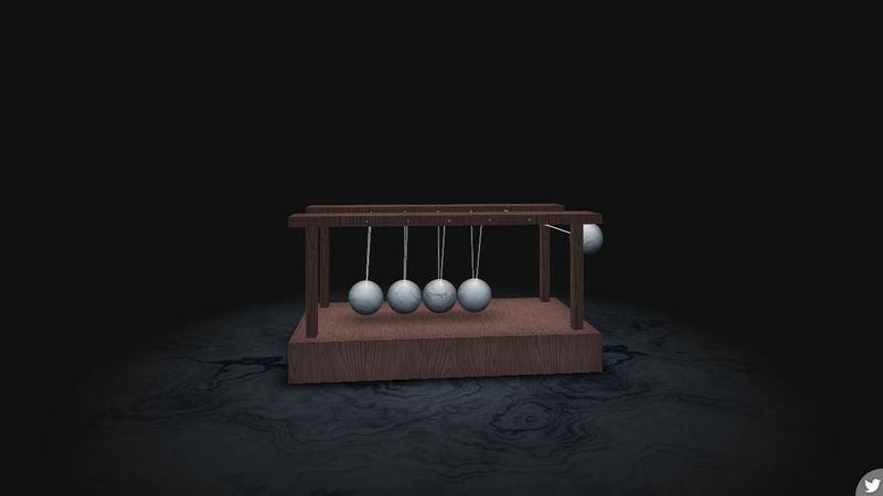 Newton's CSS cradle