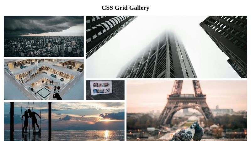 CSS Grid Gallery