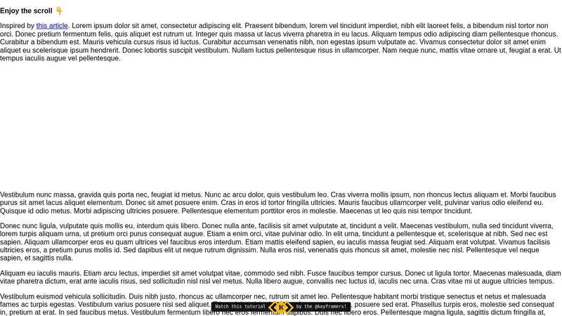 SVG textPath Animation on Scroll Tutorial | Keyssentials: Web Animation Tips by @keyframers