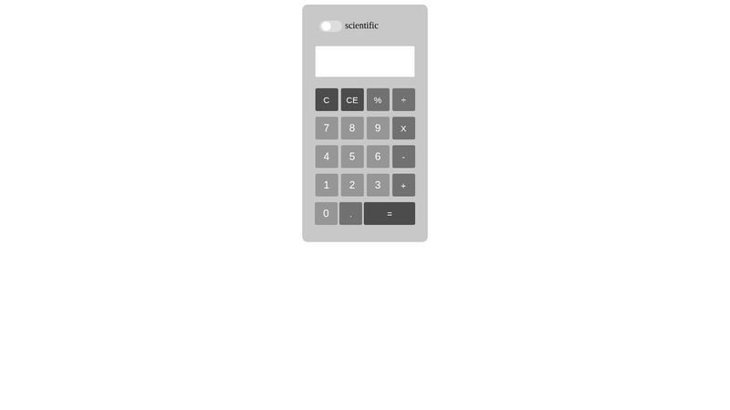 Calculator Basic- Scientific in AngularJS