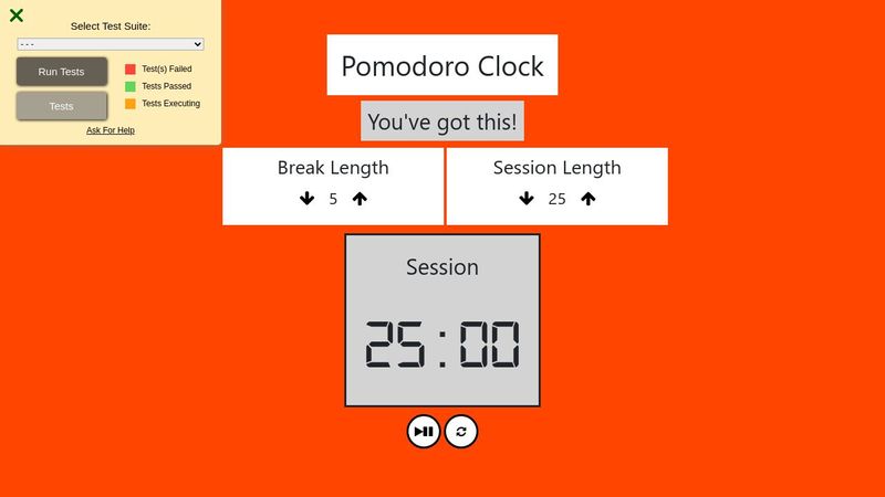 Pomodoro Clock