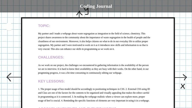 Coding Journal
