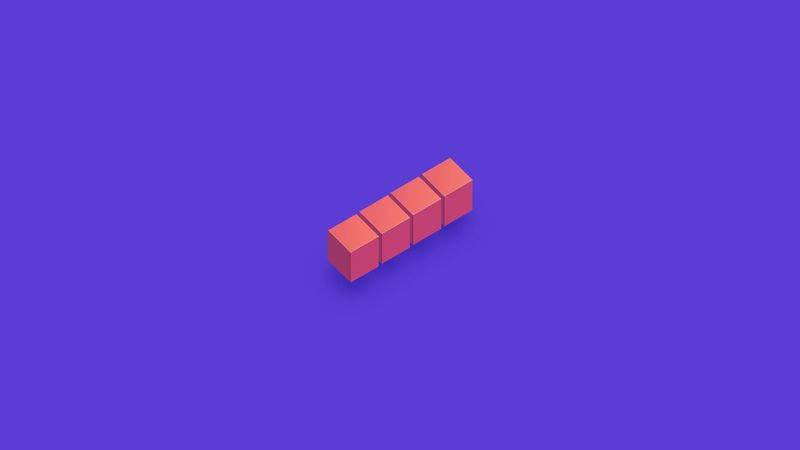 Floating CSS Cubes