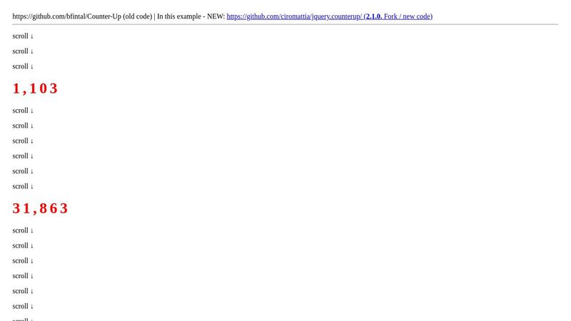 Counter-Up.js basic demo (Requires waypoints.js & Jquery)