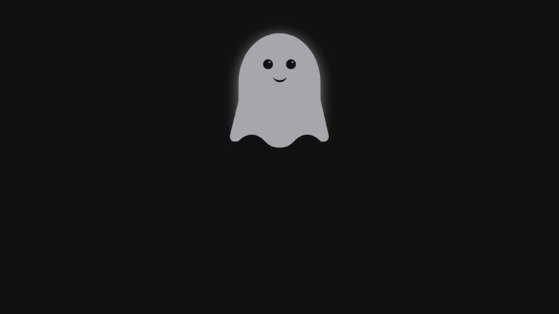 Pure CSS Animated Halloween Ghost