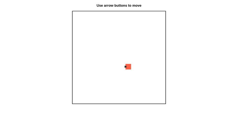 Canvas moving object with arrows