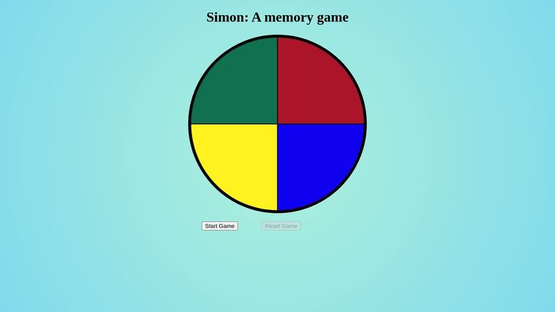 Simon Memory Game