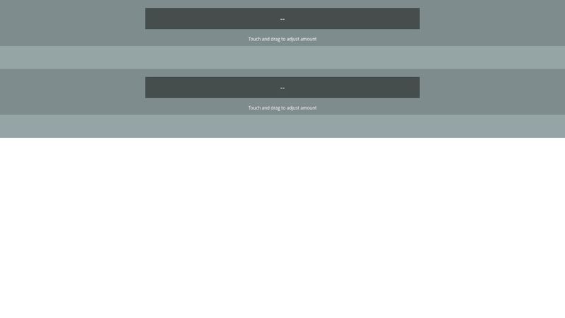 Super Responsive Touch Slider