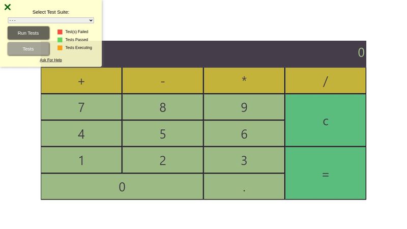 FCC Frontend Libraries Projects: Javascript Calculator