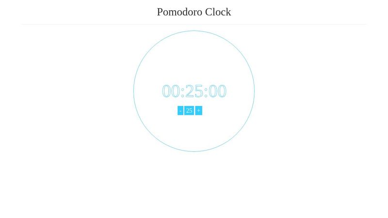 pomodoro clock