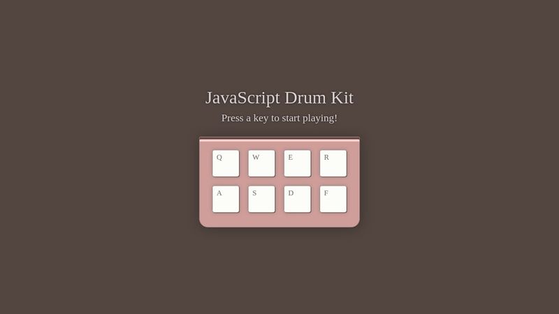 JavaScript Drum Kit