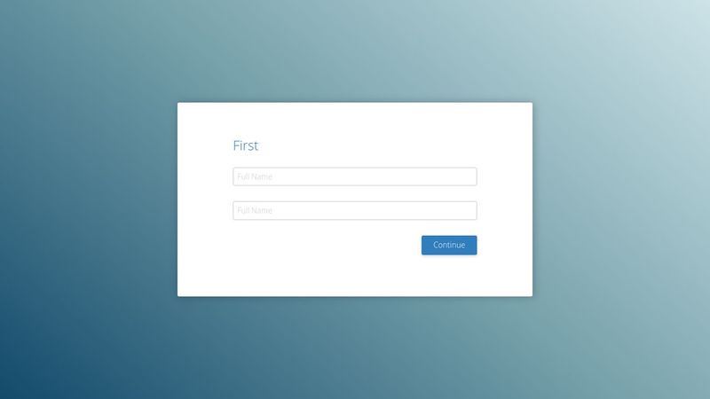 CSS Multi step Form