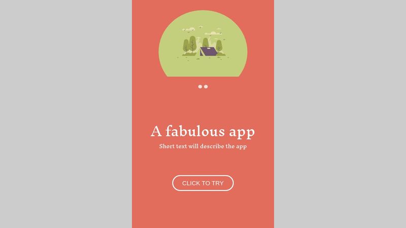 Welcome page - with Slick.js carousel