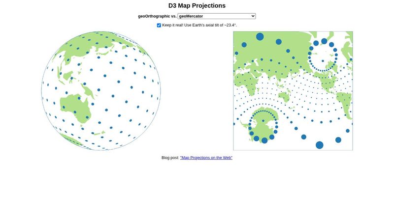 D3 Map Projections