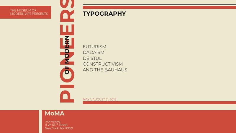 CSS Grid Typography Poster