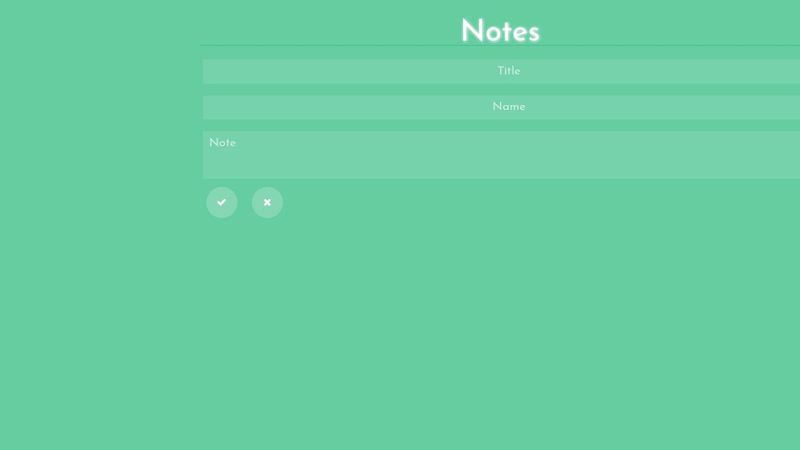 Notes with angular-js